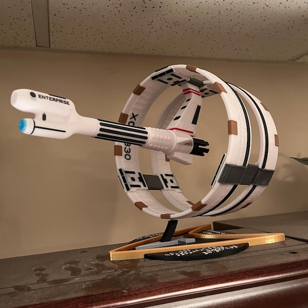 14-inch Declaration Class XCV-330 Enterprise - 3D Printed Replica ...
