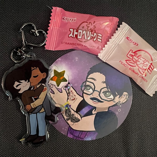 Identity V: Matching Halva (alva Lorenz and Herman Balsa) 3" Acrylic ...