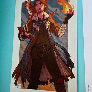 Grammeowster Chef 11x17 Print Monster Hunter - Etsy