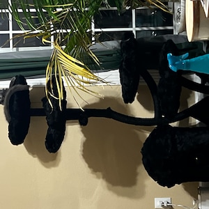 EDEN Wood Floral Cat Tree Tower, Wooden Cat Tower, Modern Cat Climbing ...