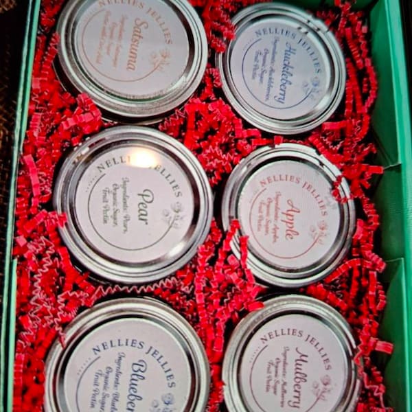 Christmas Jellies Gift Box - Etsy