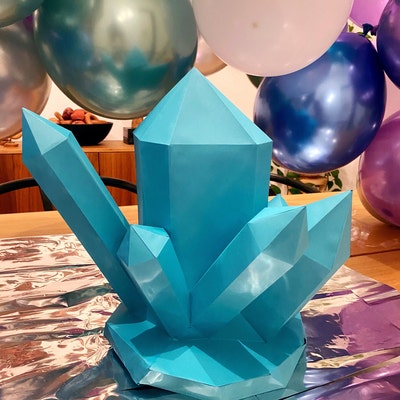 Crystal Papercraft. With This Purchase You Get SVG and PDF Digital ...