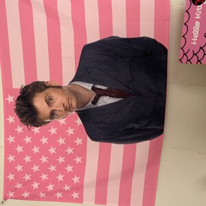 Original Austin Butler Pink Wall Tapestry American Flag - Etsy