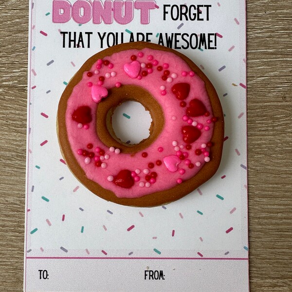 You Are Awesome to the Core! Thank You 3.5"x5" Teacher Printable Cookie ...