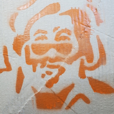 Jerry Garcia Portrait Stencil: Reusable DIY Craft Stencils for Painting ...