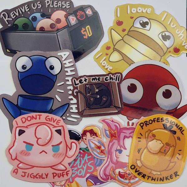 REPO Meme Sticker, Gamer Stickers, Help Me, Screaming, R.E.P.O Horror ...