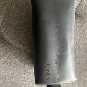 Custom Groomsmen Gift Leather Doop Kit Bag Leather Toiletry - Etsy