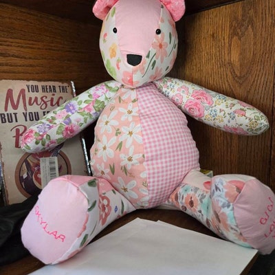 Memory Bear Pattern, Keepsake Bear, Memory Bear, Memorial Bear, Bear ...
