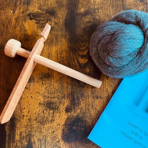 Mayan Spinner Kit With Instructions & Fibre Spinning Tool Hand Spinning ...