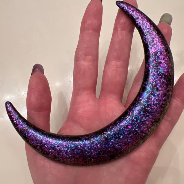 Big 3D Horned Lip Magnet "opal Party Lips" by Theirridatedfox - Etsy