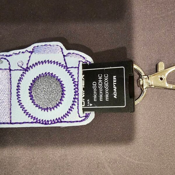 SD Camera Card Holder,camera SD Card Keychain,camera Bag Tag,sd Card ...