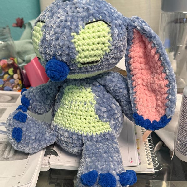 Mini Stitch and Angel Crochet Pattern PDF | No-sew Amigurumi Plush ...