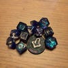 Lolth's Drow Exclusive 11 Dice Set | Underdark Chains & Spiders Dark ...