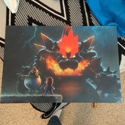 Bowser's Fury Super Mario 3D World Poster 13x19 - Etsy