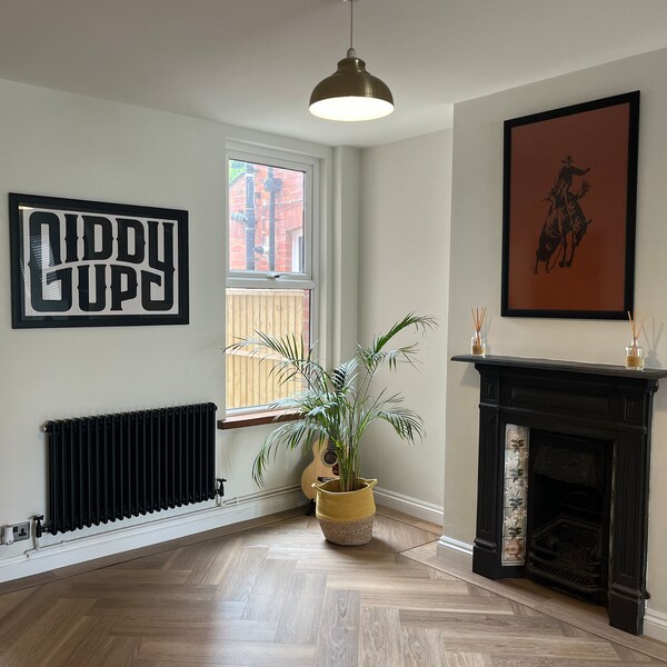 Giddy up Typography Art Print, Western Wall Decor, Southwestern Wall ...