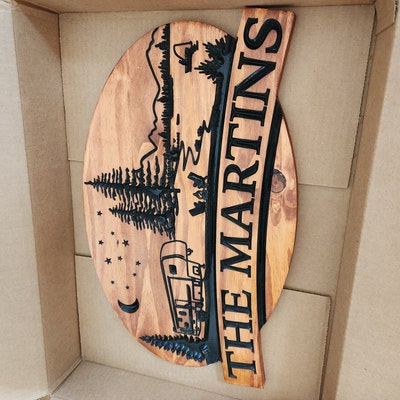 RV Sign, Camper Sign, Engraved Rv Sign, Campsite Flag, RV Flag Hanging ...