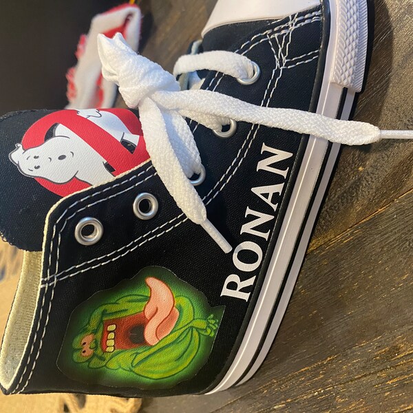 Ghost Buster Custom Converse - Etsy