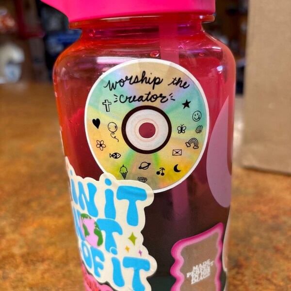 Daily Bread Croissant With Bow Sticker Bible Faith Stickers God Journal ...