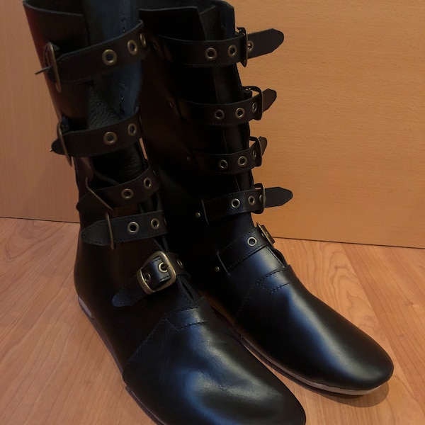 Stranger Buckled Boots - Etsy