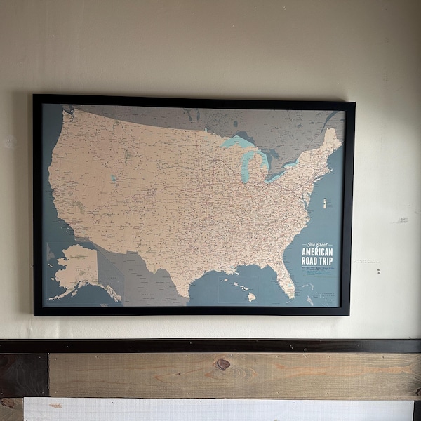 US National Wild & Scenic Rivers System Map 24x36 Poster - Etsy
