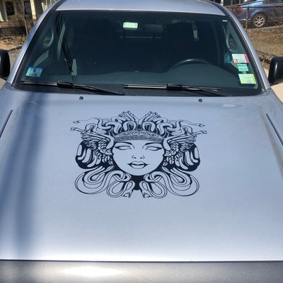 Medusa Large Vinyl Decal Sticker 22x23 - Etsy