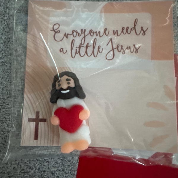 Mini Jesus Figure Pocket Size Jesus Favor Religious Mother's Day Gift ...