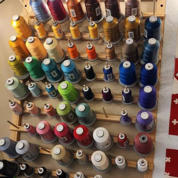 80 Spool Thread Rack-3 Inch Industrial Spools -extra Large Spools - Etsy