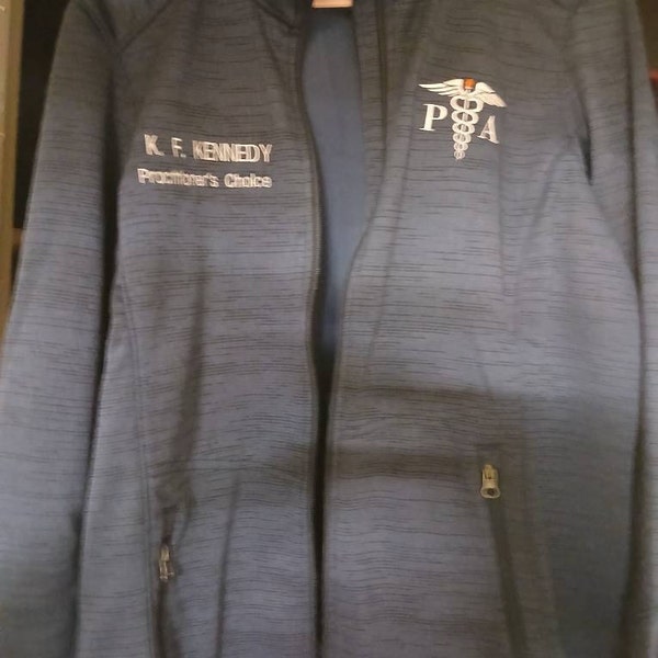 Nurse Practitioner Custom Embroidery Female Jacket. Female NP Fleece ...