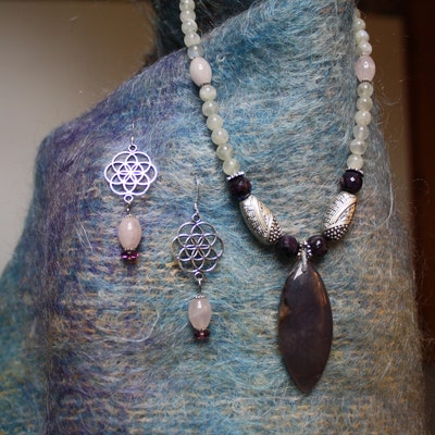 Lapis & Turquoise Graduated Arrow Shape Set Size - Etsy