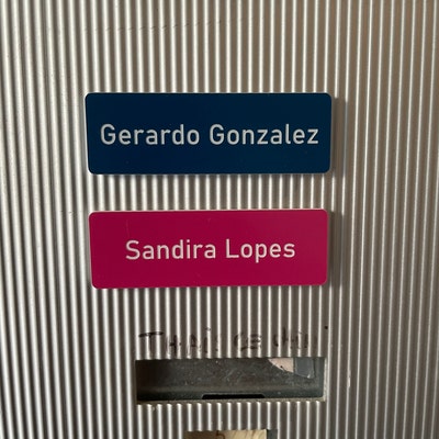 Personalized Name Plate for Mailbox, Custom Engraved Name Plaques ...