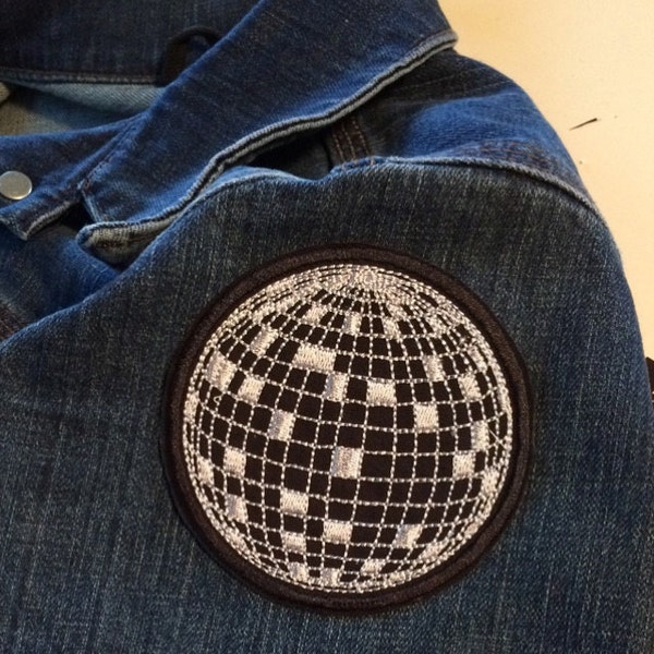 Disco Ball Machine Embroidery or Appliqué Designs in Several Sizes and ...