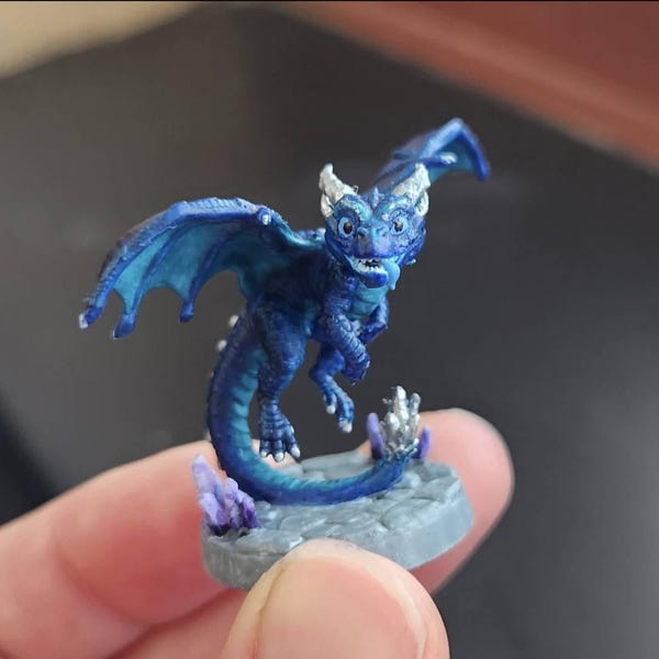 Dragon Wyrmlings | 3D Printed | Dungeons and Dragons | Mini | Dnd ...