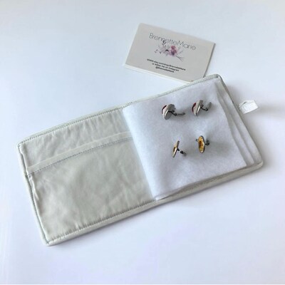 Jewelry Organizer Travel Jewelry Roll, Jewelry Case, Jewelry Holder ...