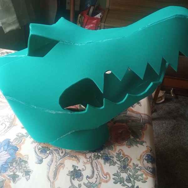 DIY Alligator Mask, Crocodile Mask Template, Paper Craft, Printable ...