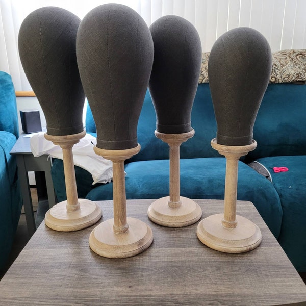 Gray Mannequin Head, Manikin Head, Hat Display, Canvas Head, Mannequin ...