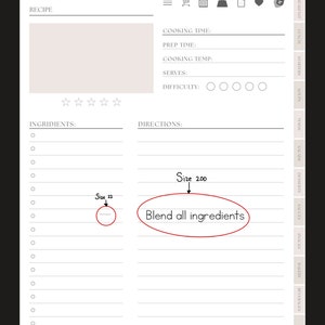 Weight Loss Journal Digital Planner Goodnotes Planner iPad Planner ...