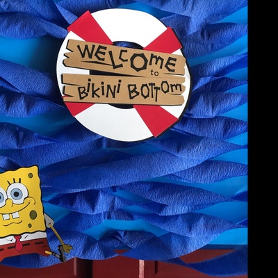 Spongebob Birthday Spongebob Party Spongebob Birthday Sign Spongebob ...