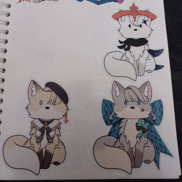 Dan Heng Imbibitor Lunae Sticker | Honkai: Star Rail | Fox Stickers ...