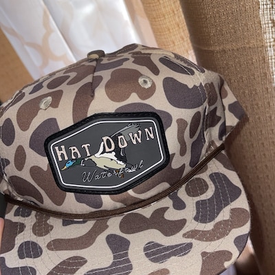 Bottomland Camo Rope Hat PVC Wood Duck Logo Patch Mossy Oak Camo Hat - Etsy