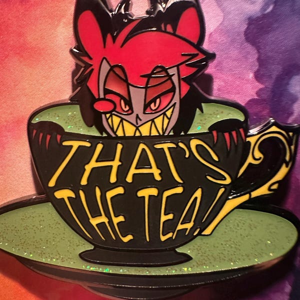 Niffty Monroe - Hard Enamel Hazbin Hotel Pin - Etsy