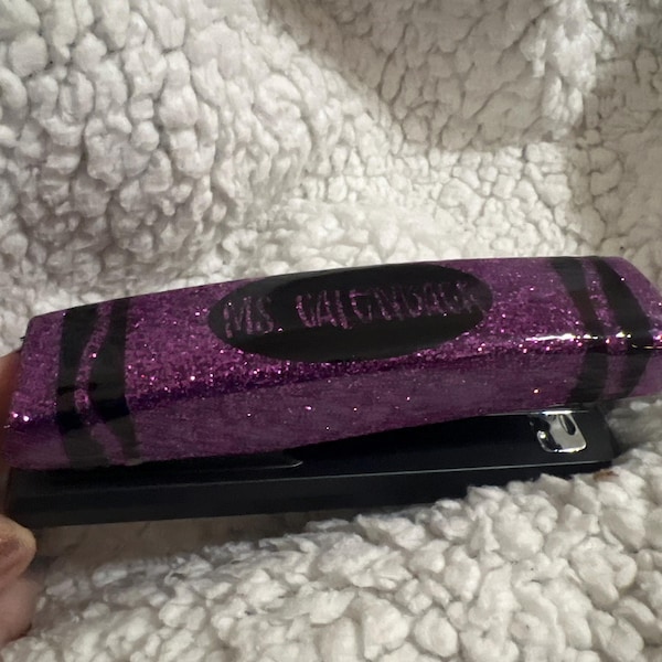Personalized Teacher Stapler | Teacher Stapler | Glitter Stapler | Cute ...