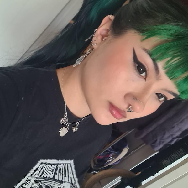 18/20/22G Solid Titanium Nose Ring Hoop, Nostril Hoops, Nose Piercing ...