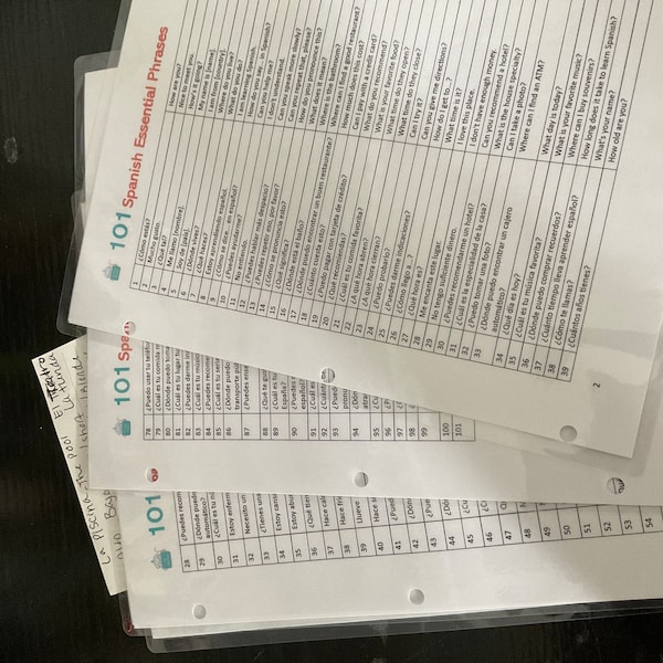 600 Common French Vocabulary Bundle| French Essential Words| French ...