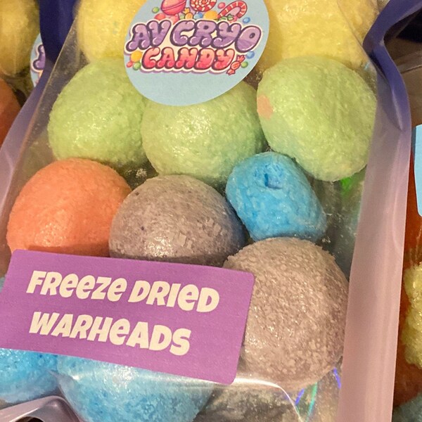 Battle Brains - Freeze Dried Warheads - Etsy
