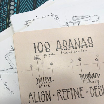 108 Asanas Flashcards Yoga Cards 108yogalove Align. Refine. Design ...