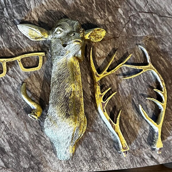 Bronze Lion Head Wall Art - Rustic Wildlife Decor - Lion Wall Hanging ...