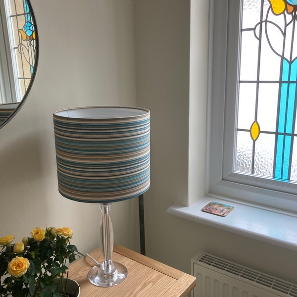 Nautical Lampshade, Sea Turtle Lamp Shade, Ocean Lampshade, Blue Sea ...