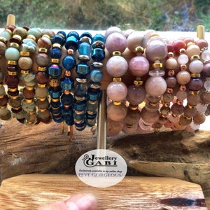 Hot Pink Bead String, 2mm Bright Pink Beads, Jewellery Making Bead ...