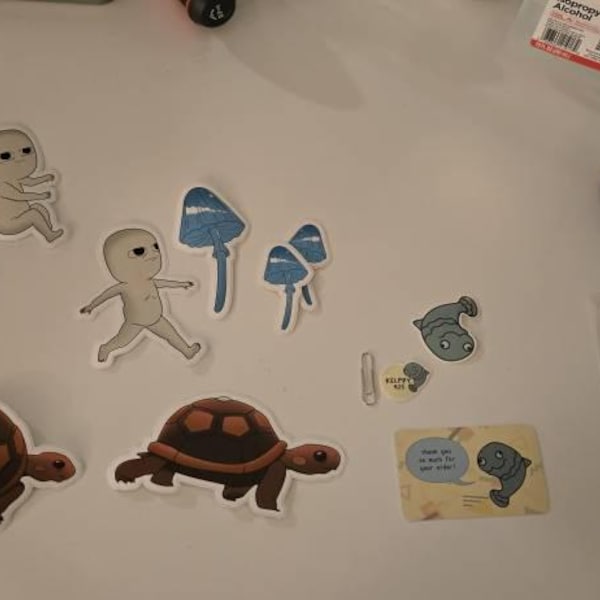 Untitled Goose Game Sticker Sheet Vinyl Stickers - Etsy