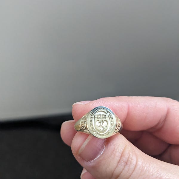 Gold Class Rings, Graduation Rings, 10k Gold Class Ring, 14k Gold Class ...